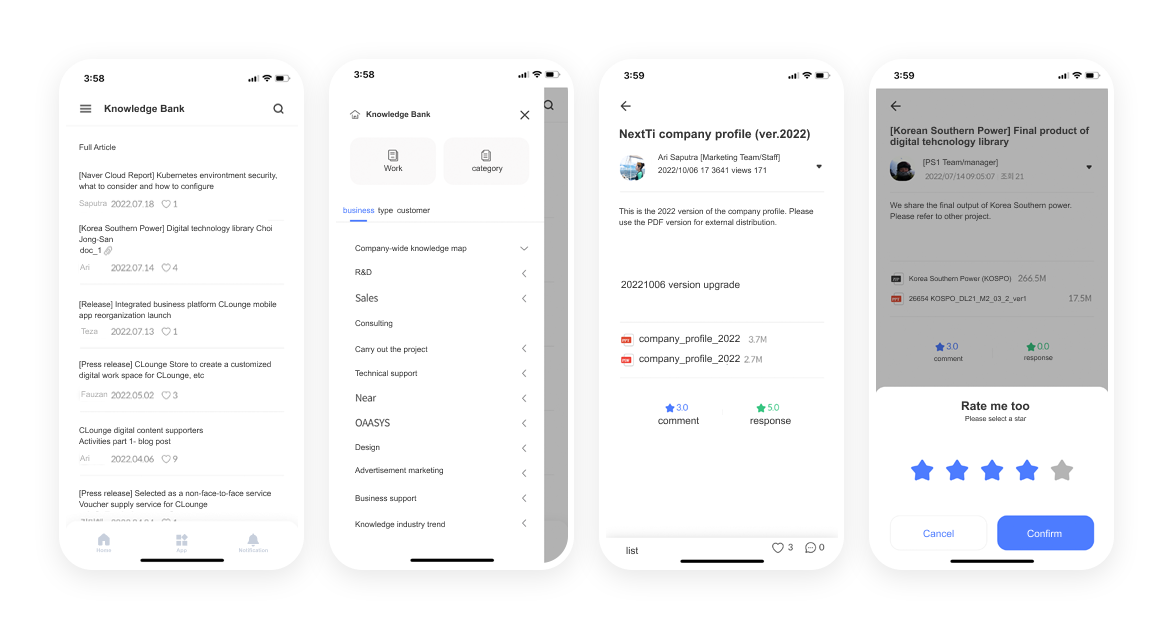 Knowledge Management – CLounge