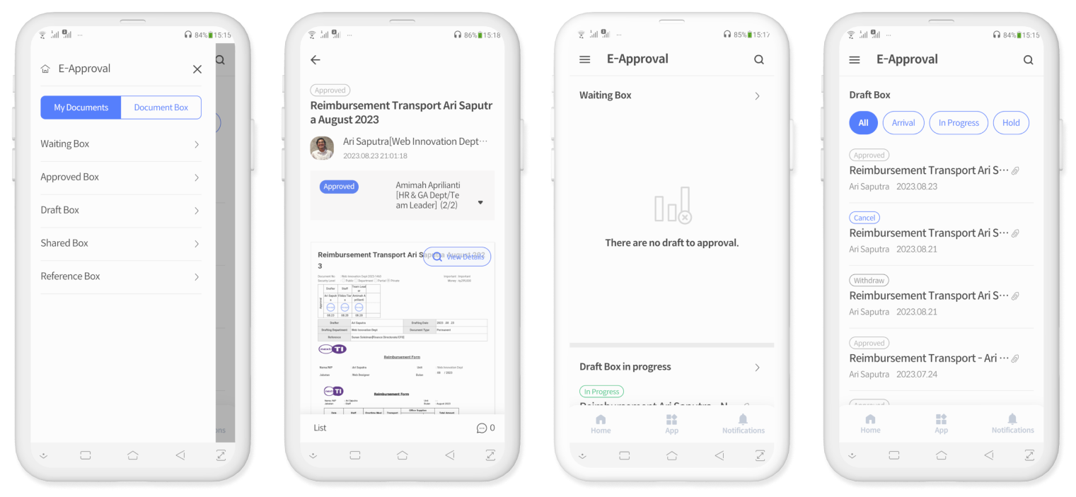 Electronic Approval – CLounge